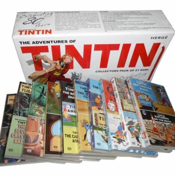 Other New Tintin The Complete Series 21 Dics Dvd Box Set Brand New Seale Usa Poshmark